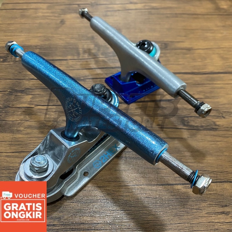 Jual Skateboard carver trucks longboard cruiser surfskate 2HEX ...