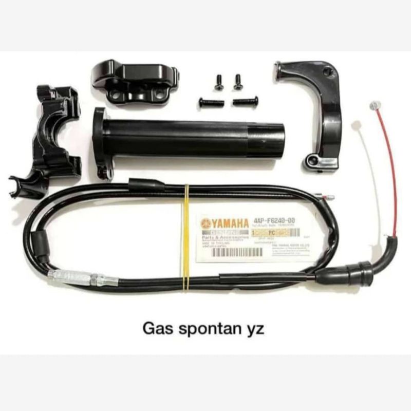 Jual GAS SPONTAN YZ YAMAHA THAILAND ORIGINAL,GAS SEPONTAN YZ,GAS SPONTAN NON TOMBOL YX UNIVERSAL ...
