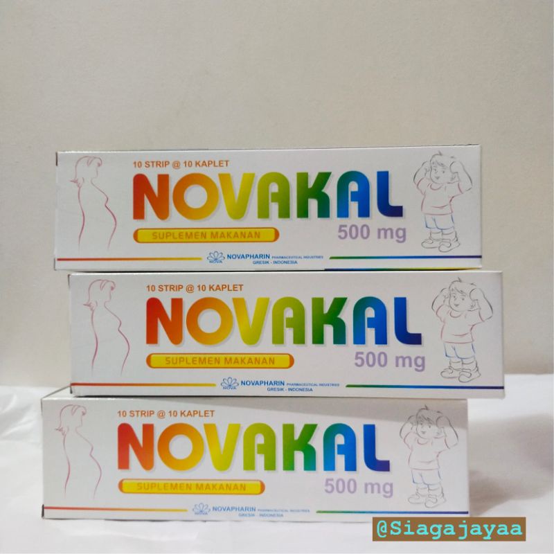 Jual Novakal Kaplet 500 Mg | Shopee Indonesia