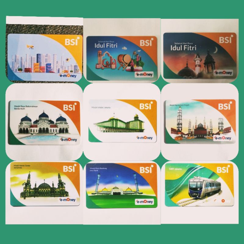 Jual Mandiri eMoney Bank Syariah Indonesia (BSI) ORI /Like eTOLL ...
