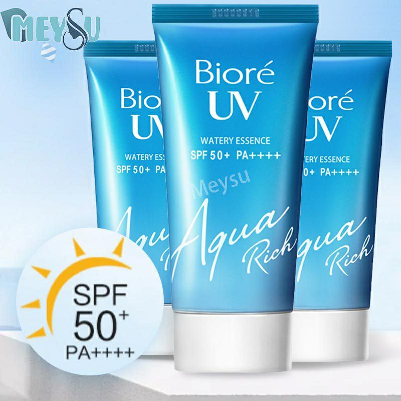 Jual Biore UV Aqua Rich Watery Essence Sunscreen Skin Care SPF 50 PA+++ 50g/ Sunscreen Wajah ...