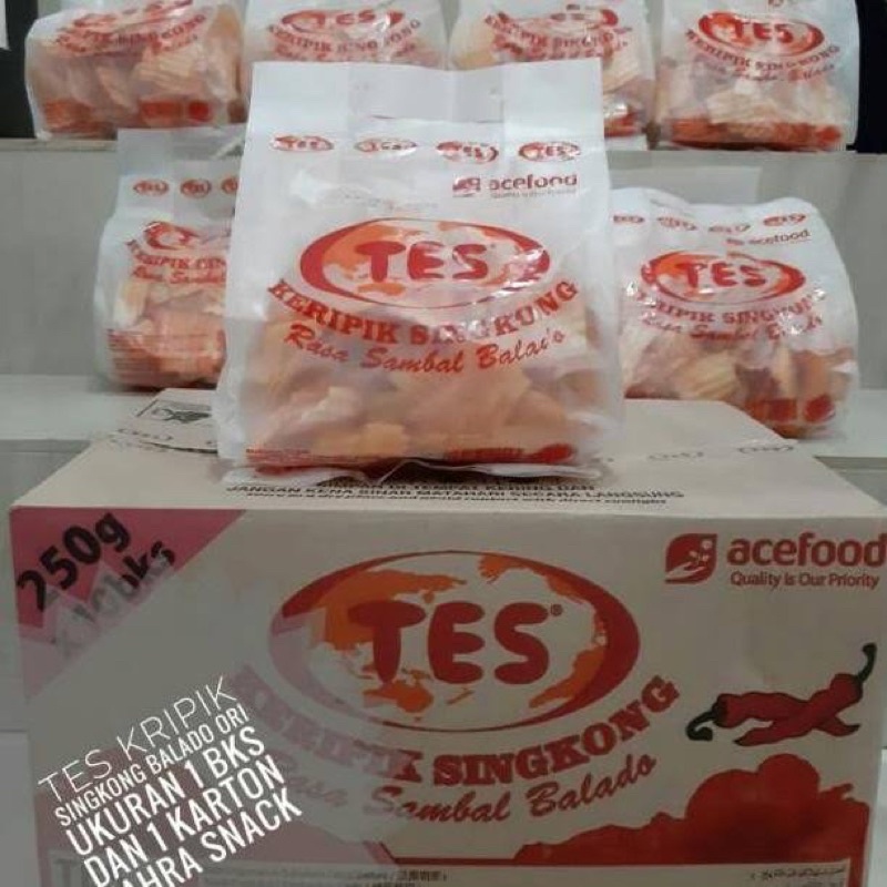 Jual 1 DUS SINGKONG BAKAR BALADO PACK (0.5KG X 5 BKS) 500gr X 5 BUNGKUS ...