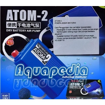 Jual NEW Atman Atom-2 Pompa Udara/Aerator Tenaga Baterai DC Battery Air Pump | Shopee Indonesia