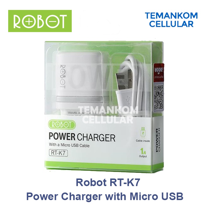 Jual Robot RT-K7 pengecas original / charger original cas hape android ...