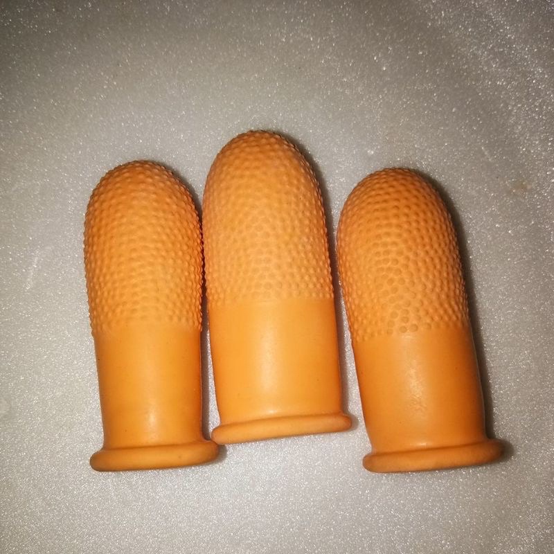 Jual FINGER COAT ORANGE TEBAL / FINGER COTS BINTIK TIMBUL / PELINDUNG ...
