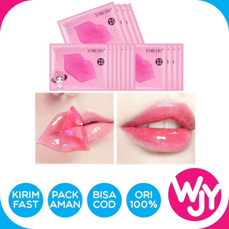 Jual LIP MASK / MASKER BIBIR / PINK LIPS GEL MASK Melembabkan ...