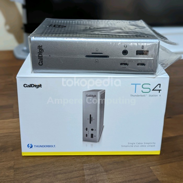 Jual Port Caldigit Ts4 Thunderbolt Station 4 - 18 Ports 98W Dp 1.4 2 ...