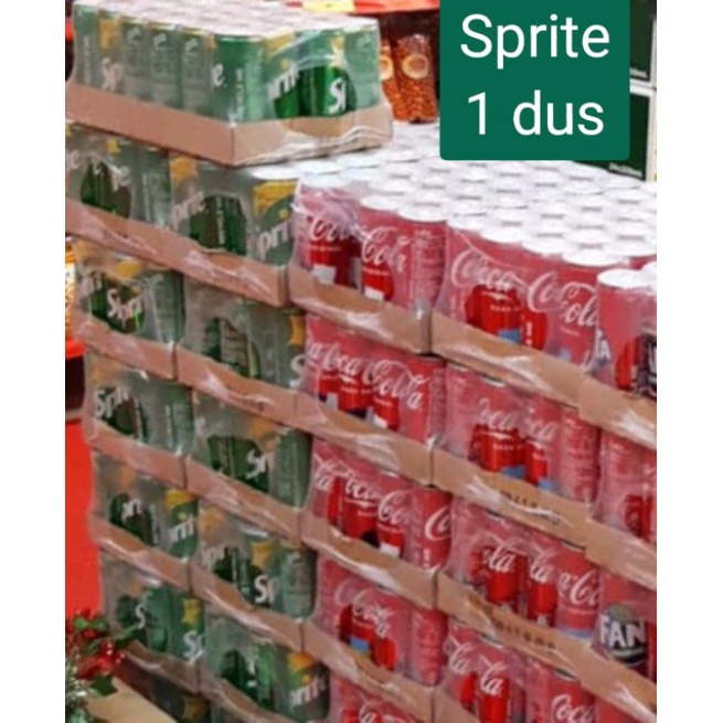 Jual LEBARAN MINUMAN KALENG SPRITE SLIM 1 DUS HAMPERS BINGKISAN, TAHUN ...