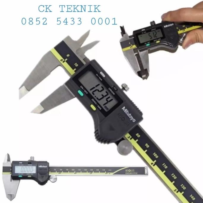 Jual Vernier Digital Caliper Mitutoyo 0-150 mm Sigmat 6 inchi Mitutoyo barang promo | Shopee ...