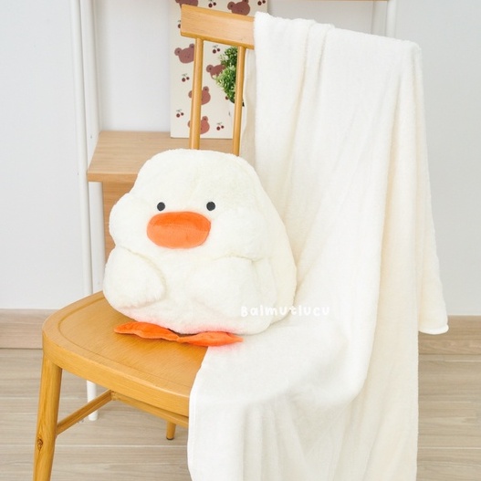 Jual BALMUTLUCU | Bantal Selimut Balmut 3in1 Fluffy Duck | Shopee Indonesia