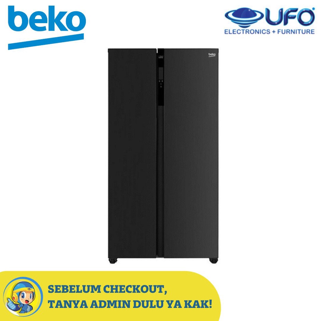 Jual Promo Beko murah GNO5232BSHF Kulkas lemari es 600L Inverter ...