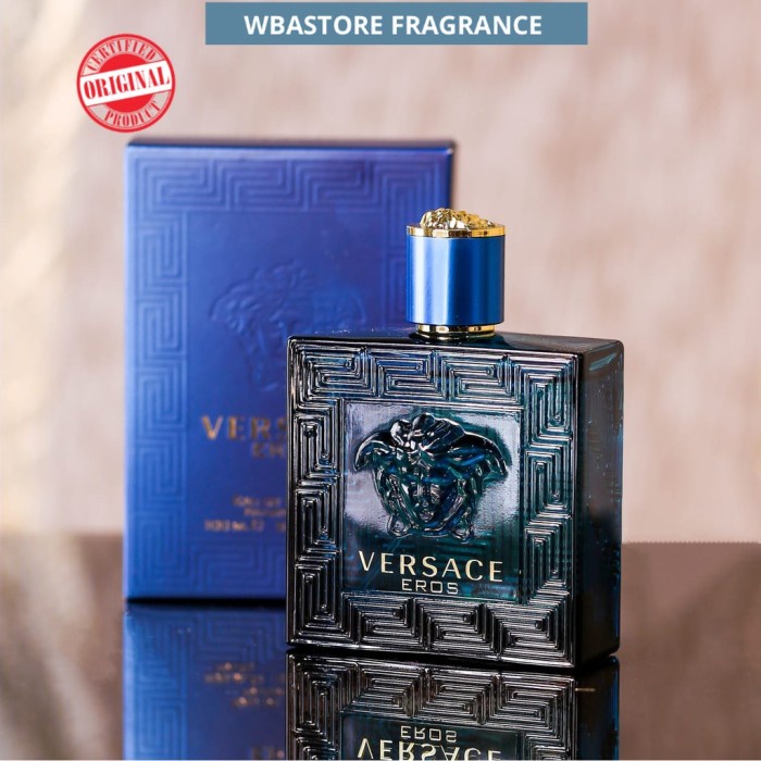 Jual Versace Eros Edt 100ml For Men Original 100% Box Segel | Shopee ...
