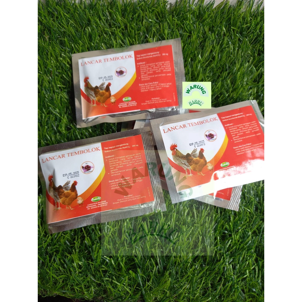 Jual Obat Tembolok Ayam Dewasa dan Anakan LANCAR TEMBOLOK 1 saset 10 ...