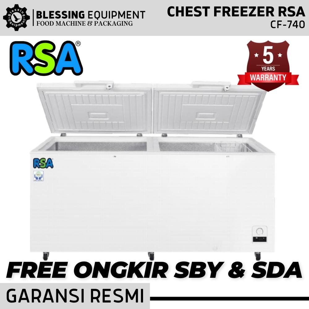 Jual Chest Freezer RSA CF-750H Chest Freezer 688 Liter Original ...