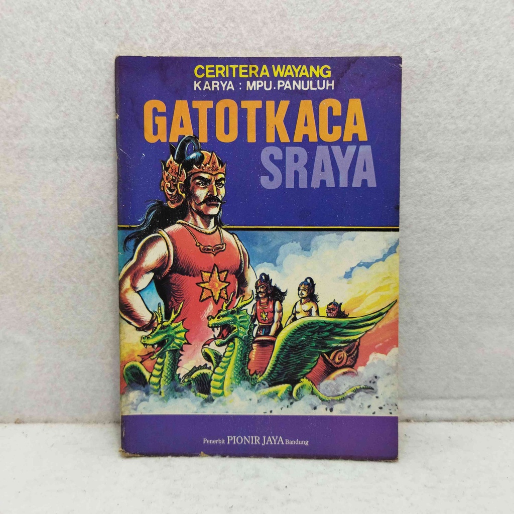 Jual buku bekas Ceritera Wayang - Gatotkacasraya Mpu Panuluh | Shopee ...