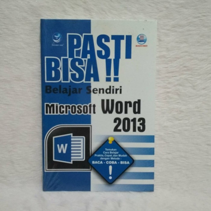 Jual Buku Microsoft Office : Pasti Bisa!! Belajar Sendiri Microsoft ...