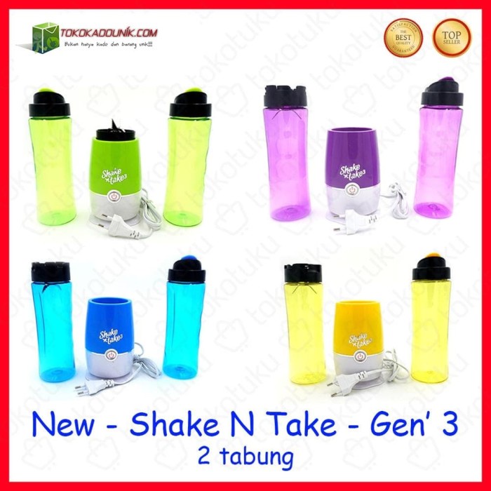 Jual Shake N Take 3, 2 Tabung | Shopee Indonesia