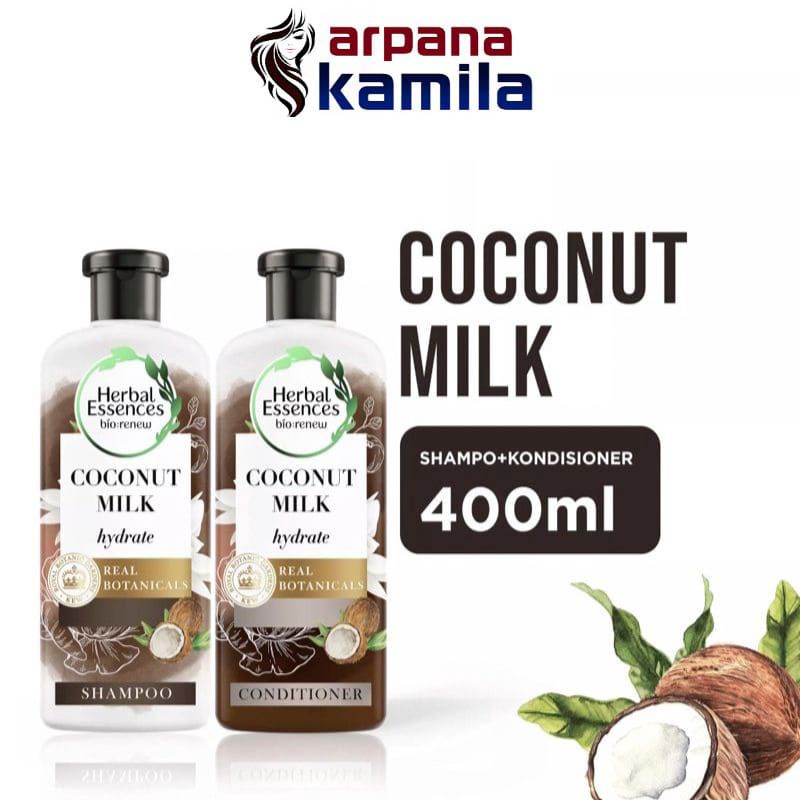 Jual Herbal Essences Coconut Milk Shampoo 400ml / Conditioner 400ml ...