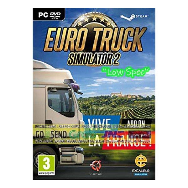 Jual Euro Truck Simulator 2 - Cd Game Pc Gaming Komputer Pc Gaming ...
