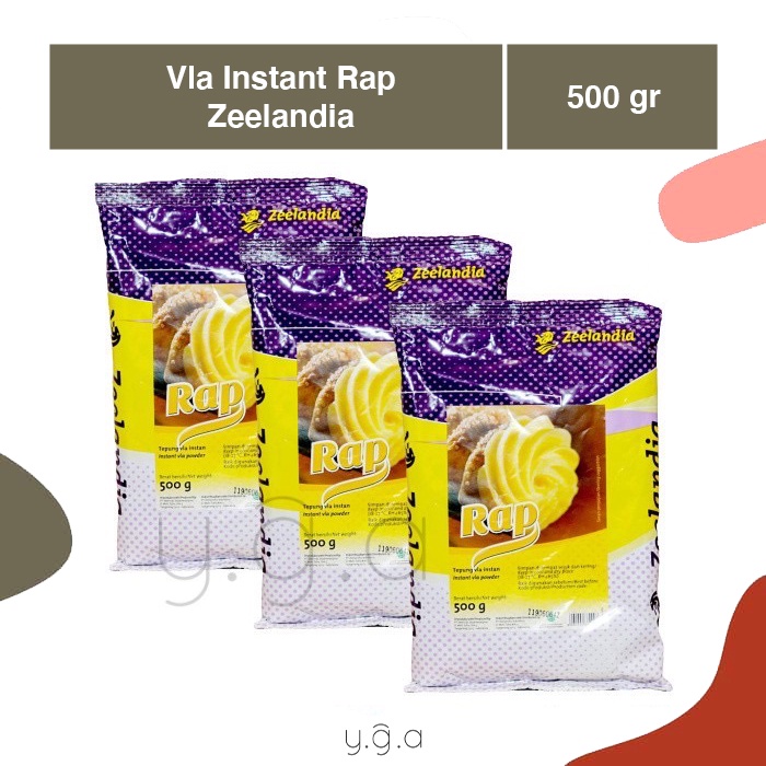 Jual Tepung Vla Instant Rap Zeelandia 500gr / Fla Instan / Custard ...