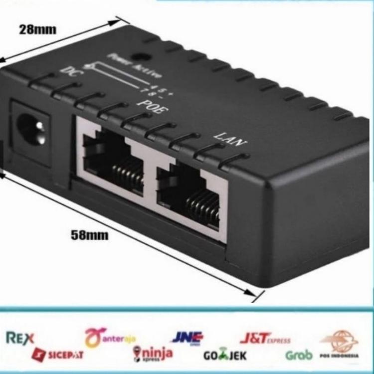 Jual HARGA MURAH POE Injector POE Splitter Power Over Ethernet - Poe 1 ...