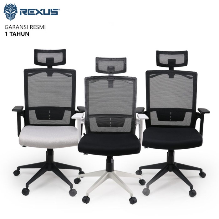 Jual Kursi Rexus Ergonomic Office Chair Kursi Kantor Nc-1 / Nc1 ...