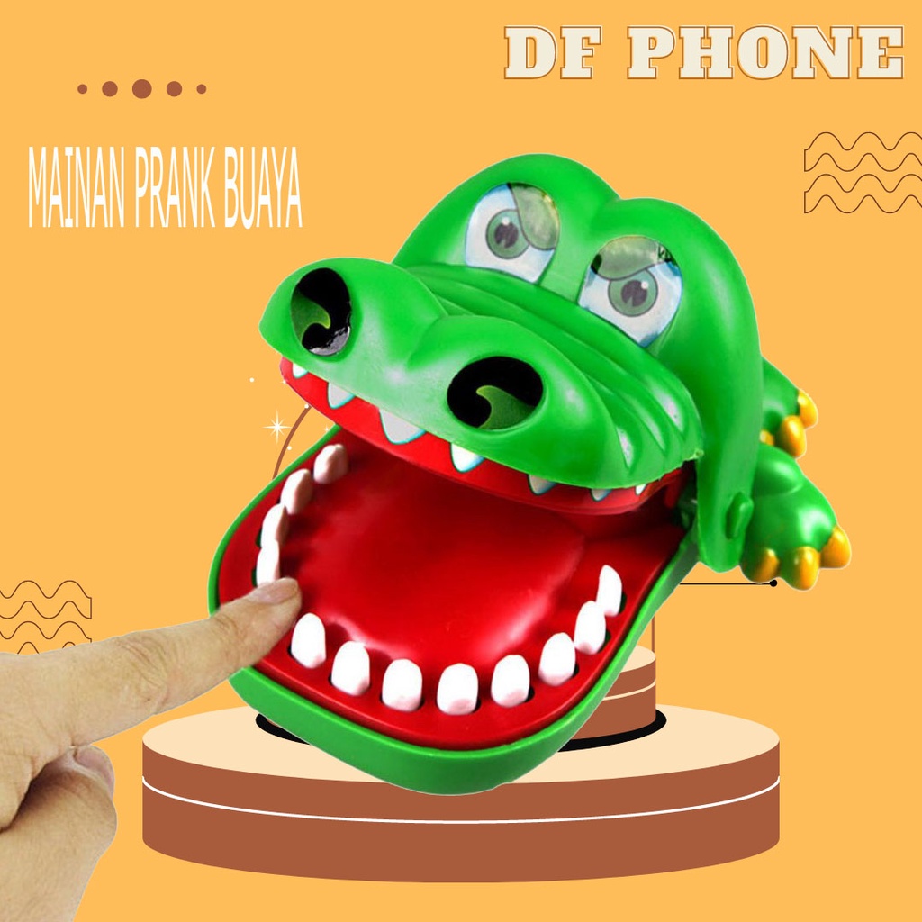 Jual mainan anak kado mainan buaya gigit buaya mainan | Shopee Indonesia