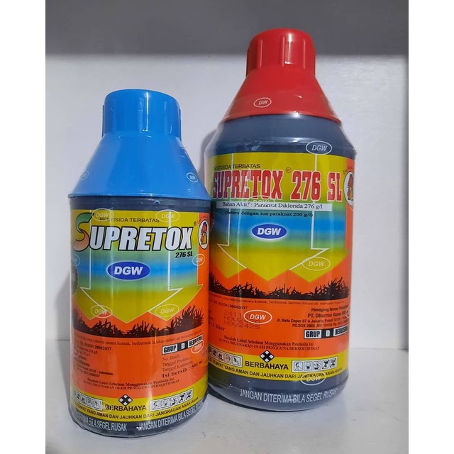 Jual DGW SUPRETOX 276 SL Herbisida Pembasmi Gulma - 1 liter | Shopee ...