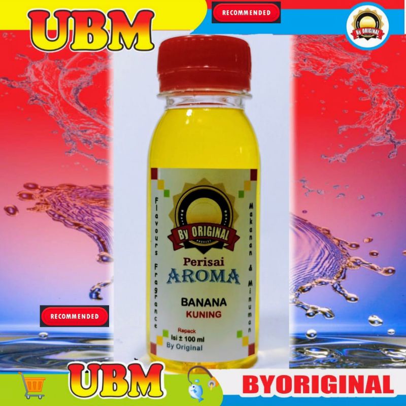 Jual essen biang BANANA kuning.Banana flavour. Perisai Banana. Perisai ...