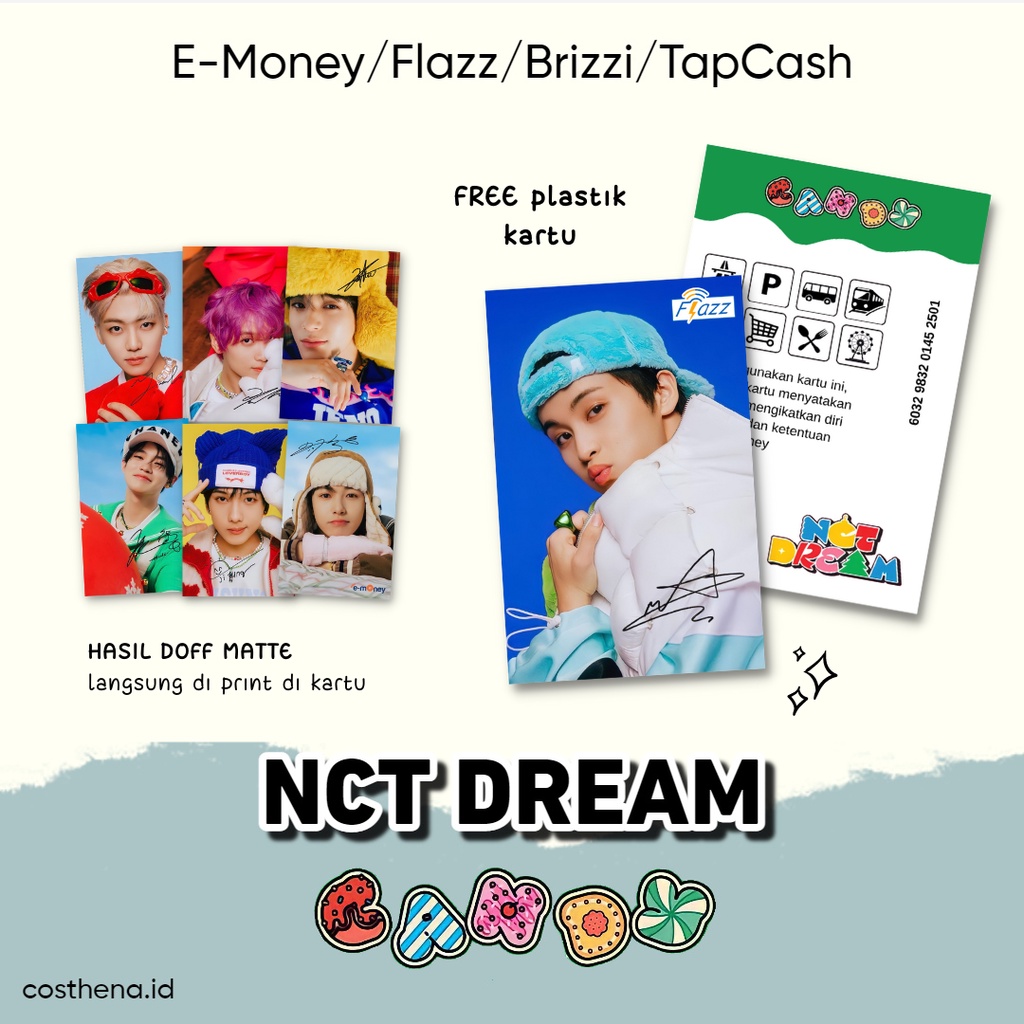 Jual NCT DREAM CANDY E-MONEY/FLAZZ/BRIZZI/TAPCASH | Shopee Indonesia
