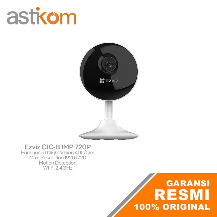 Jual CCTV Ezviz Smart IPCAM Indoor C1C B 1080P EZVIZ C1C B Camera CCTV ...