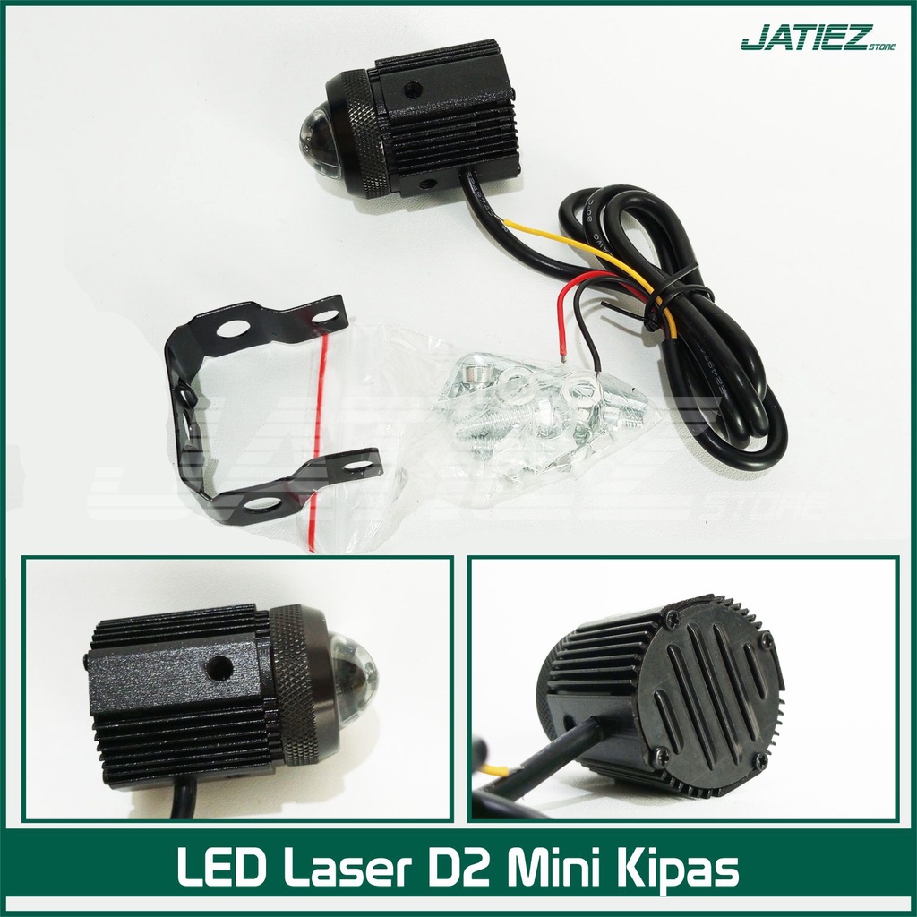 Jual Lampu LED Laser D2 Mini Kipas Hi/Low | Shopee Indonesia