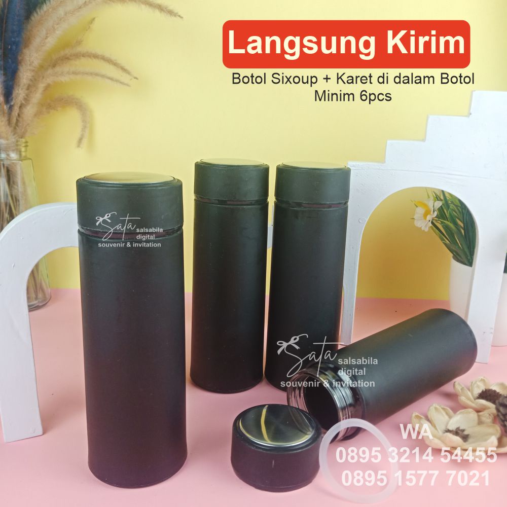 Jual BOTOL SIXOUP HITAM / BOTOL MINUM | Shopee Indonesia
