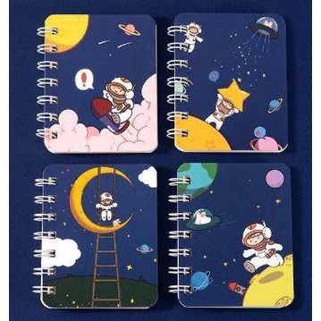 Jual IC NOTE BOOK RING MOTIF MEMO KECIL A7 SPIRAL isi 80 Lembar NOTEBOOK MINI / BUKU CATATAN ...