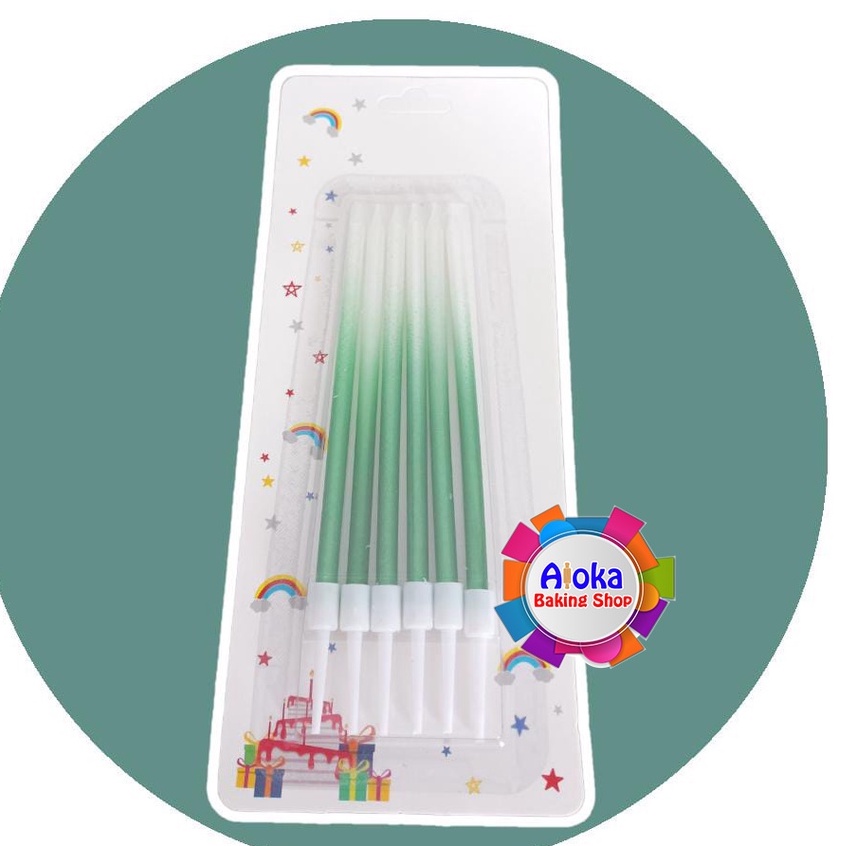 Jual Lilin Spiral Panjang 4 Warna / Lilin Kue Ulang Tahun / Lilin Ulir ...