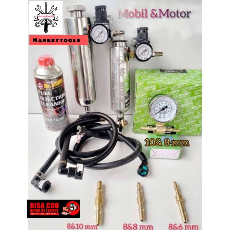 Jual sepaket LENGKAP ALAT pembersih injeksi injector mobil dan motor ...