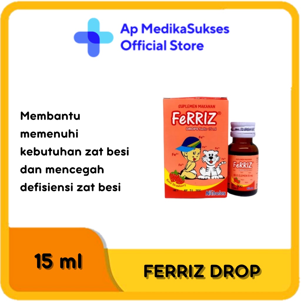 Jual Ferriz Drop 15ml | Shopee Indonesia
