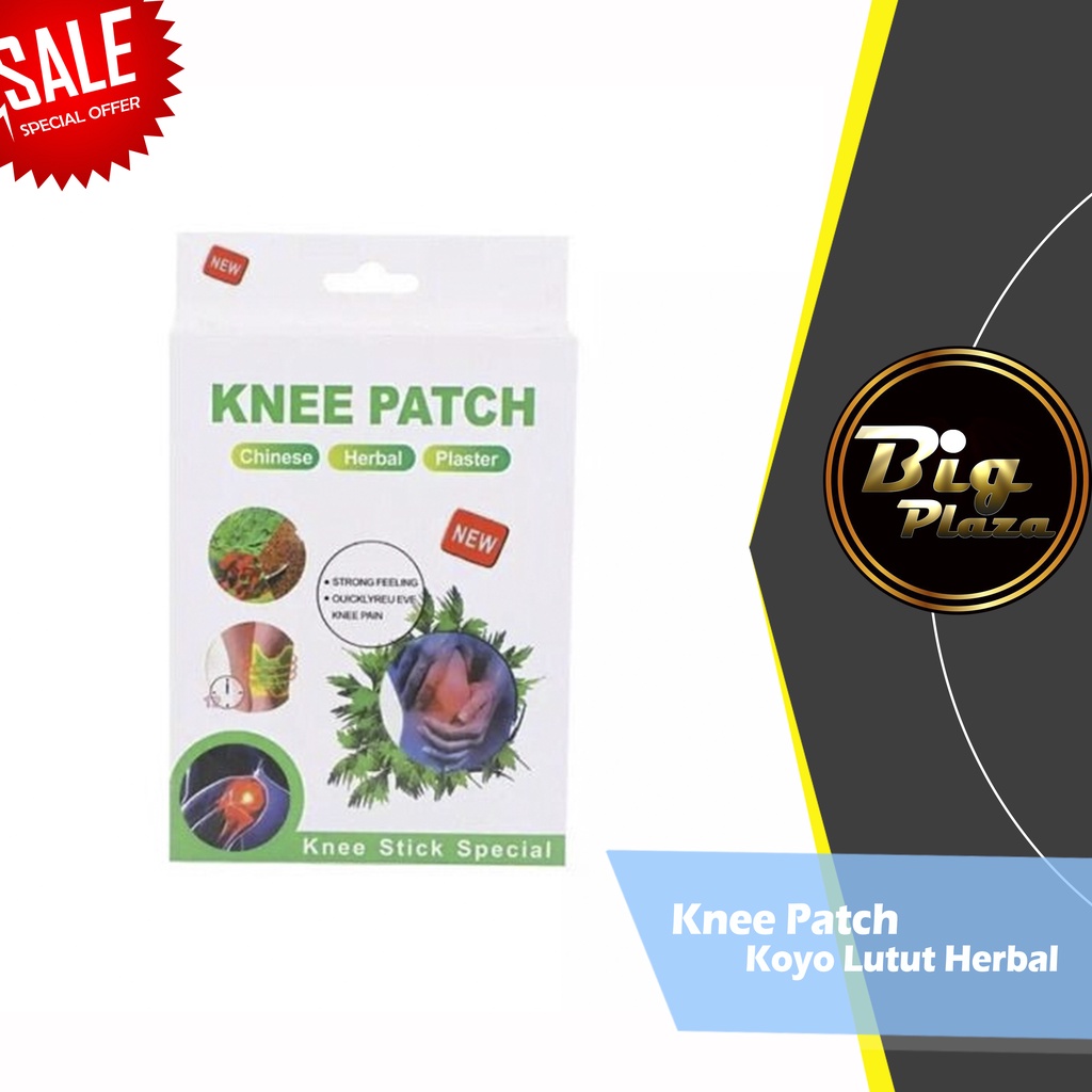 Jual Knee Patch Koyo Lutut Herbal Nyeri Sendi Knee Pain Relief Patch ...