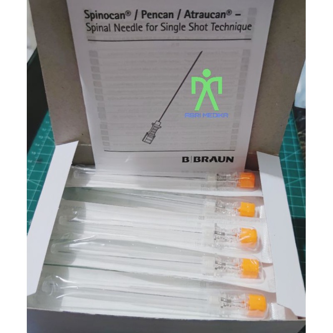 Jual SPINOCAN 25 BBRAUN / SPINOCAN 25G BBRAUN / SPINAL NEEDLE BBRAUN ...