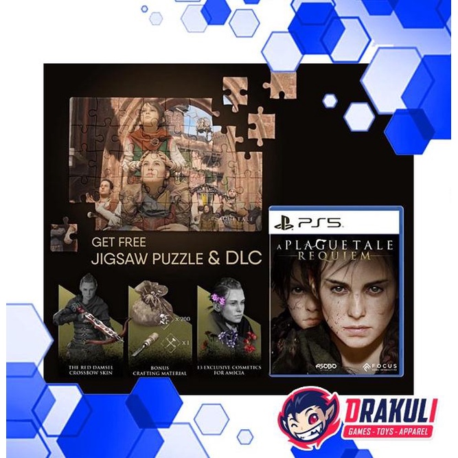 Jual PS5 A Plague Tale Requiem + Bonus Puzzle (R3/Asia/English ...
