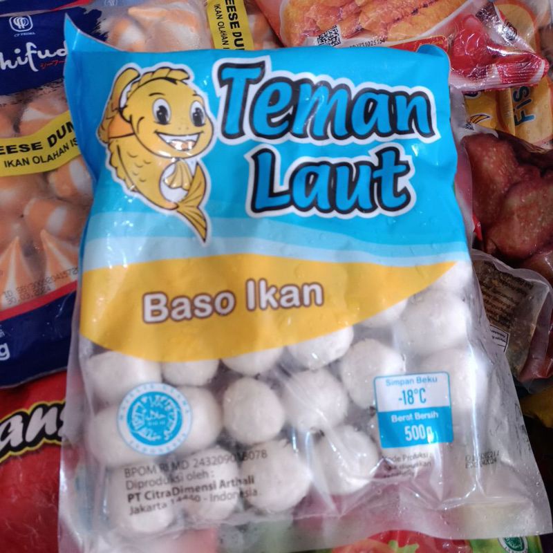 Jual Bakso Ikan Teman Laut 500gr | Shopee Indonesia