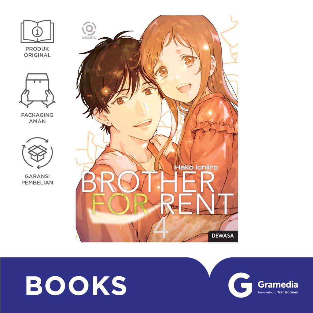 Jual AKASHA Brother for Rent 04 - tamat (Ichiiro Hako) | Shopee Indonesia