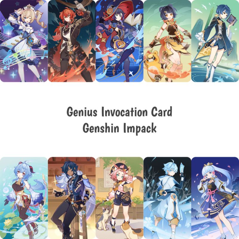 Jual Gantungan kunci Genshin impact, Keychain Genshin impact genius ...