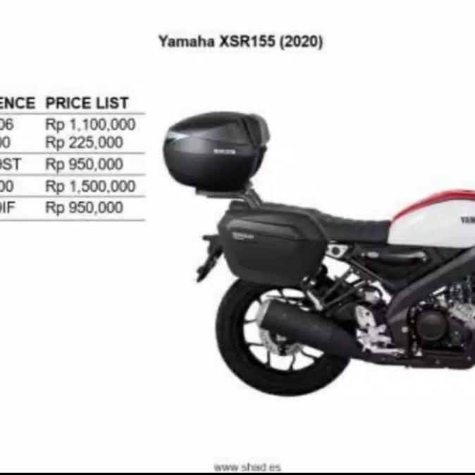 Jual Breket Box Yamaha Xsr 155 Original Shad | Shopee Indonesia