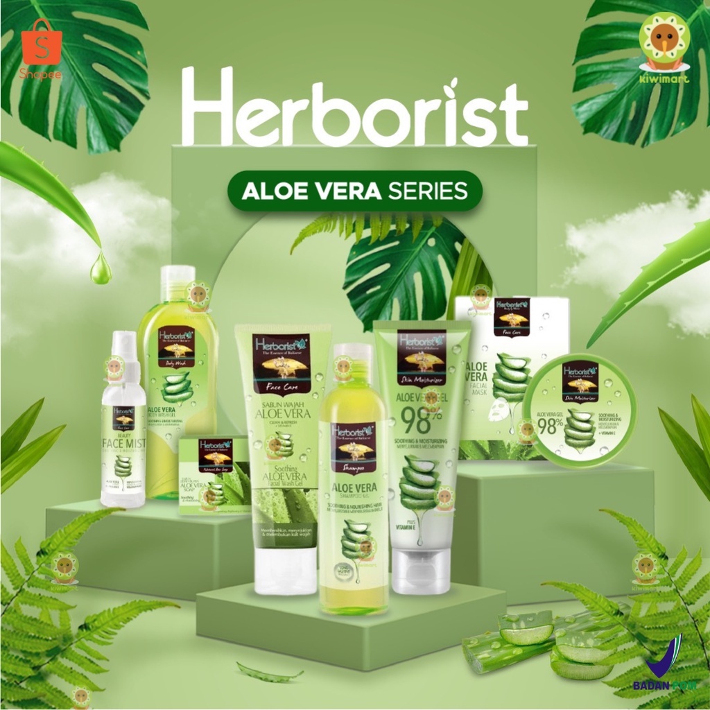 Jual HERBORIST ALOE VERA SERIES - HERBORIS ALOEVERA SHOOTIN GEL - FACE ...