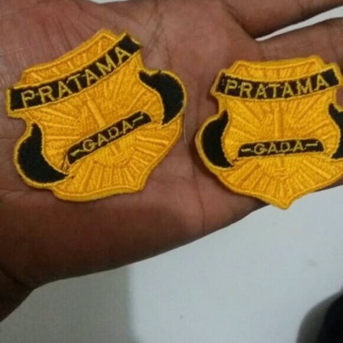 Jual patch logo gada pratama satpam , emblem bordir gada pratama satpam ...
