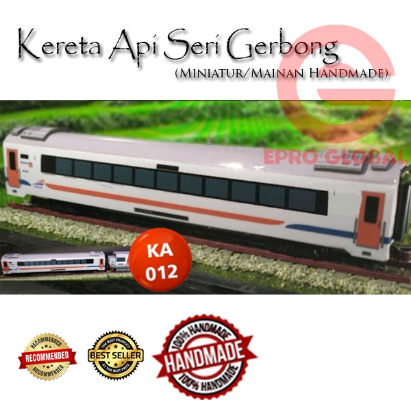 Jual Kereta Api Indonesia seri GERBONG (Mainan/Miniatur Handmade ...