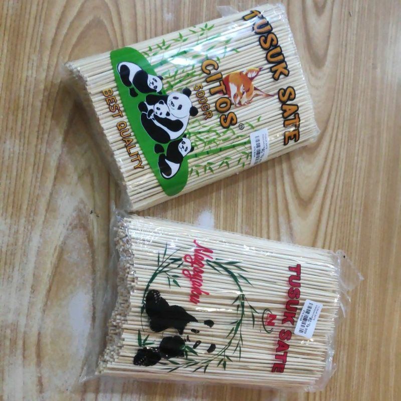 Jual tusuk sate bambu cap panda | Shopee Indonesia