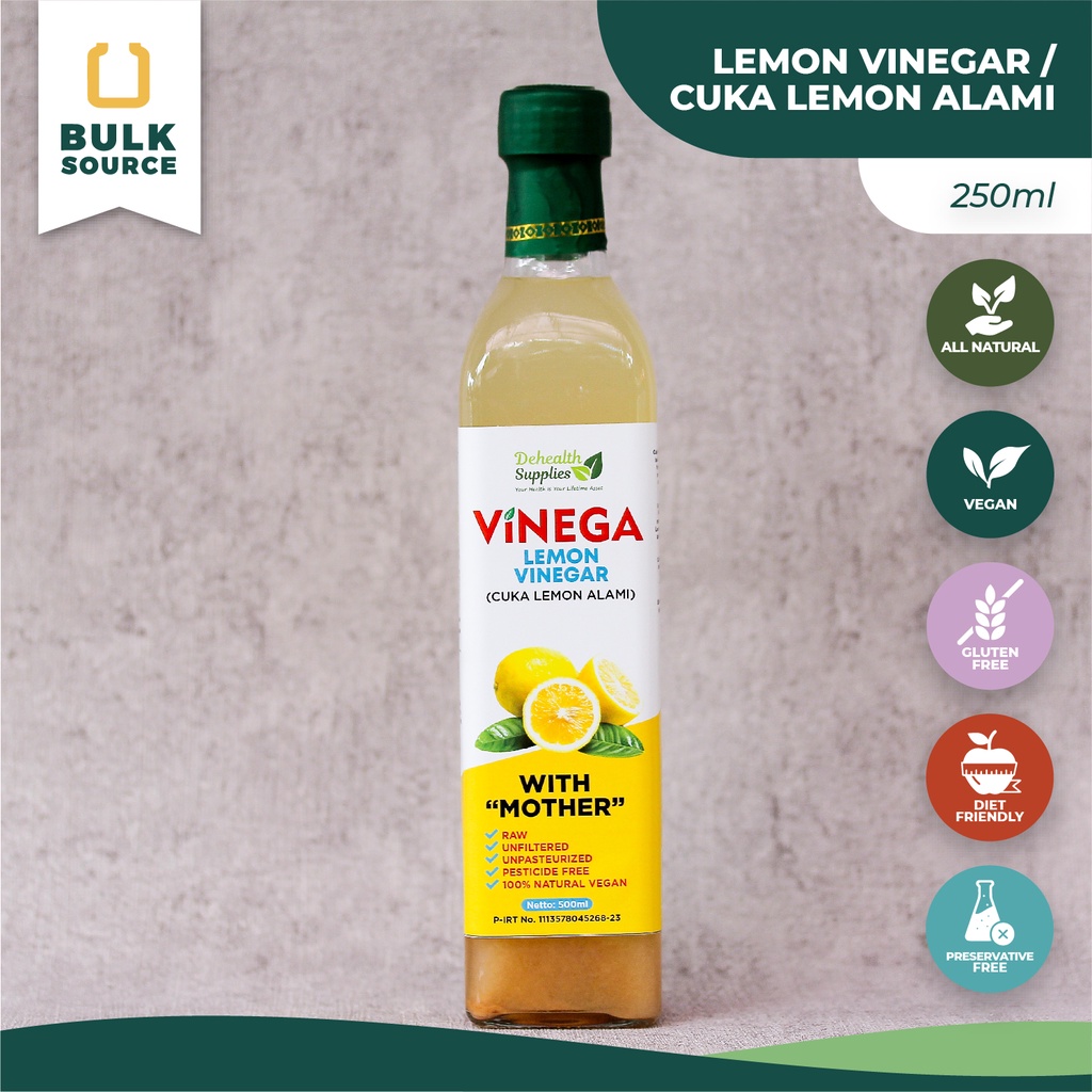 Jual Dehealth Supplies - Vinega Lemon Vinegar / Cuka Lemon Alami ...