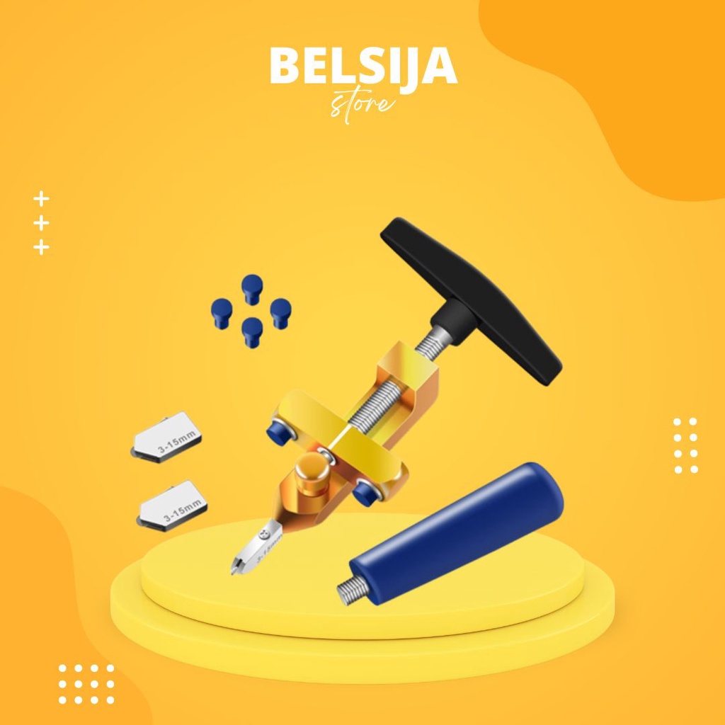 Jual Alat Pemotong Kaca 2 In 1 Keramik Ubin Glass Cutter Manual ...